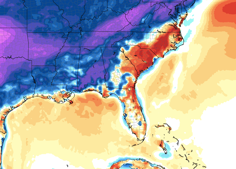 South & Southeast: a wetter, cooler weather pattern | Firsthand Weather